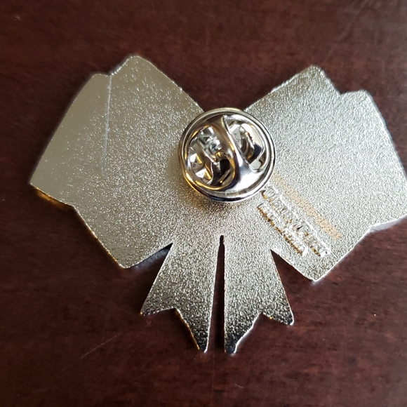 Disney | Accessories | Disney Pixar Bow Pin Mike W | Poshmark